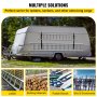 VEVOR Trailer Ladder Rack, Fit for Enclosed Trailer Exterior Side Wall ...