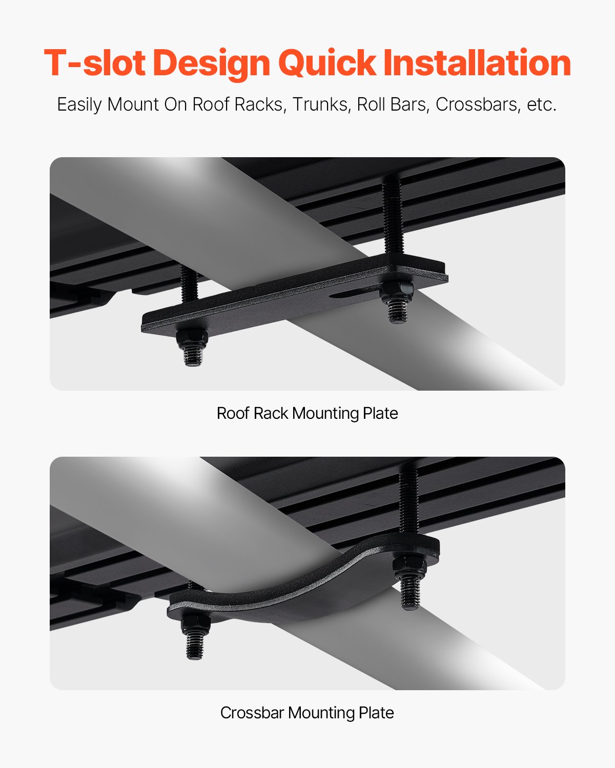 4.5 Gal Roof Rack Water Tank Portable Water Tank with Splash-Guard ...