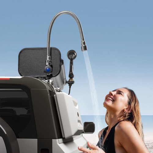 VEVOR 7 Gal Roof Rack Water Tank Portable Water Tank with Splash-Guard ...