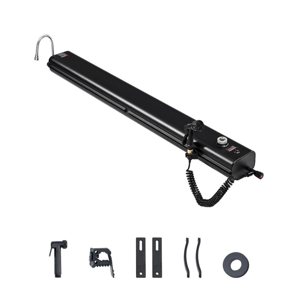 VEVOR 8 Gal Roof Rack Water Tank Portable Water Tank with Splash-Guard ...