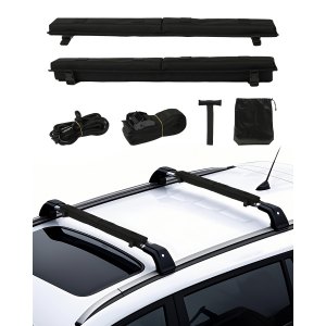 VEVOR Soft Roof Rack Pads, 30" Universal Car Roof Rack Pad for Various ...