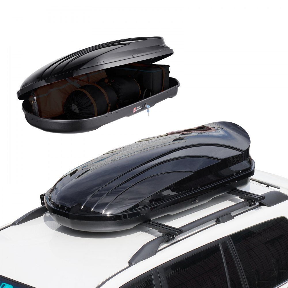 VEVOR Auto Roof Top Cargo Carriers - 11 cu.ft, 165lbs