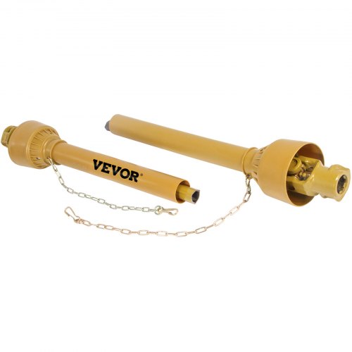 VEVOR PTO Shaft, 1-3/8" PTO Drive Shaft, 6 Spline Tractor and Implement ...