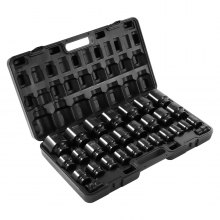 VEVOR Snap On 711IM Socket Set - 19 Piece Impact Tools