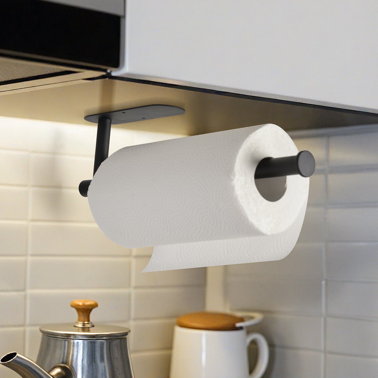 VEVOR Stainless Steel Paper Towel Holder Wall Mount – 15Lbs