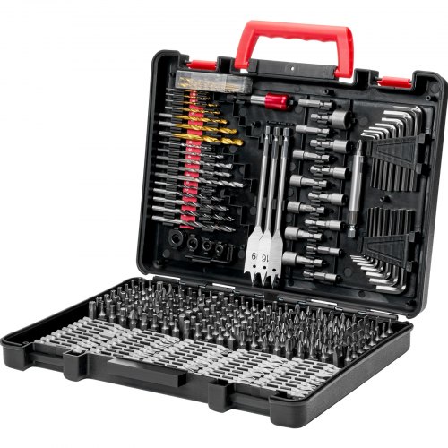 VEVOR Drill Bit Set 318PCS Screwdriver Bit Set with Carrying Case Multi ...