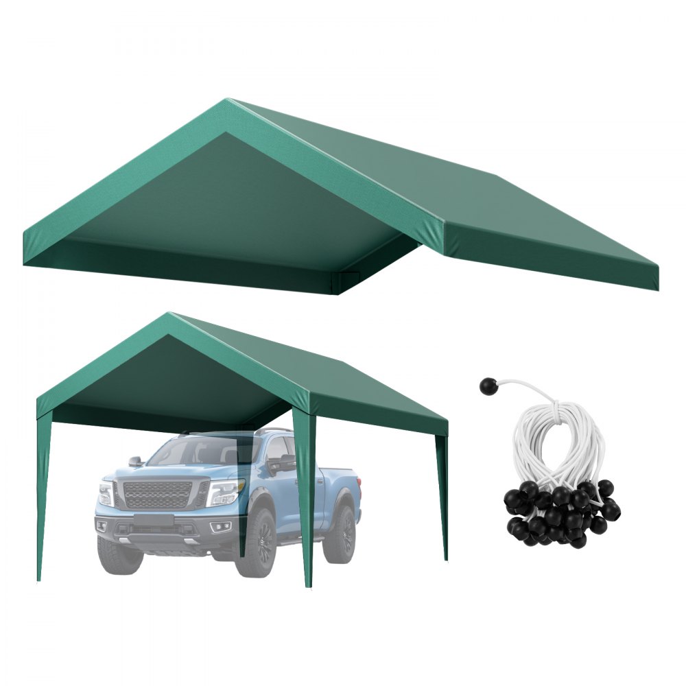 VEVOR Carport Canopy Replacement – 10x20 Ft, PE Tarp