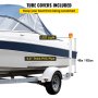 VEVOR Boat Trailer Guide-on, 40", 2PCS Steel Trailer Post Guide on ...
