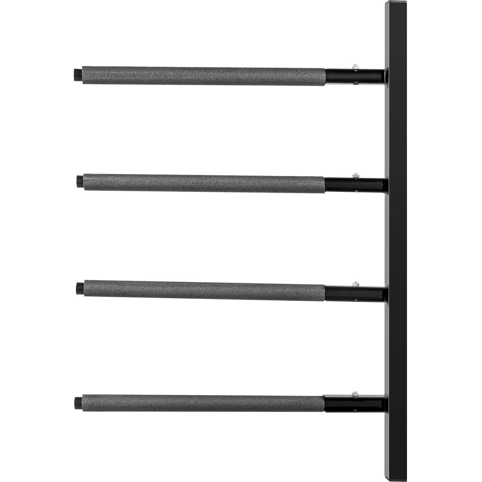VEVOR Vertical Surfboard Rack, 4 Rods Paddle Board Storage Rack, 31 ...