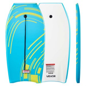 VEVOR 42-Inch Bodyboard, Body Board Trainer with EPS Foam Core & Wrist ...