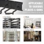 VEVOR Gun Rack, Indoor Gun Rack Wall Mount, 6-Slot Vertical Rifle ...