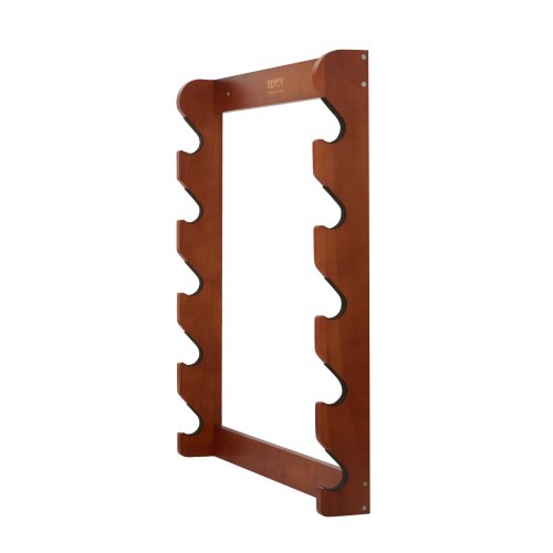 VEVOR Gun Rack, Wood Gun Rack Wall Mount, Gun Display Rack holds 5 ...