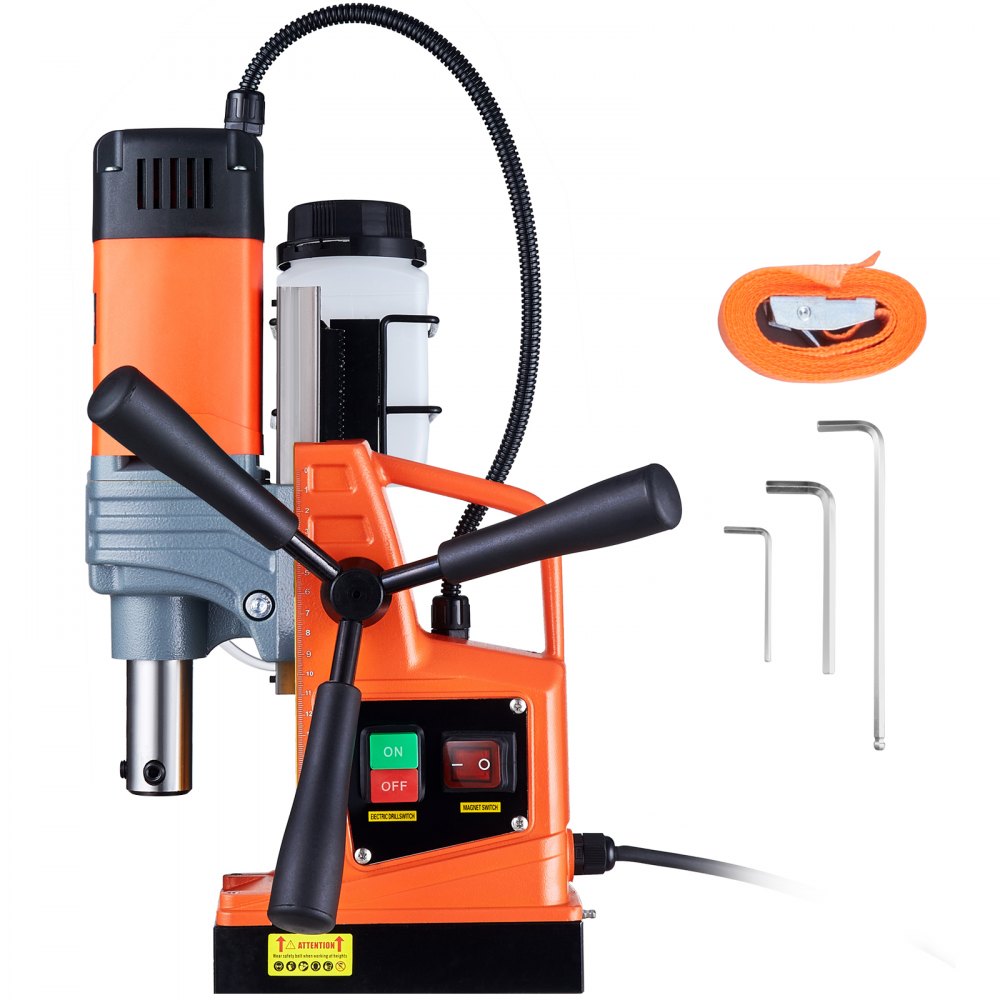 VEVOR Magnetic Drill 1300W 2922lbf/13000N Portable Mag Drill Press ...