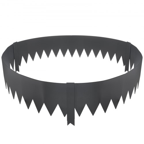 VEVOR Steel Landscape Edging, 3-pack Steel Garden Edging Borders, 40" L ...