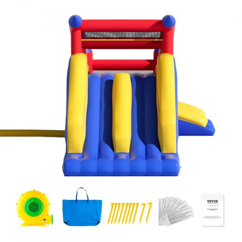 VEVOR Inflatable Bounce House, Outdoor High Quality Playhouse ...