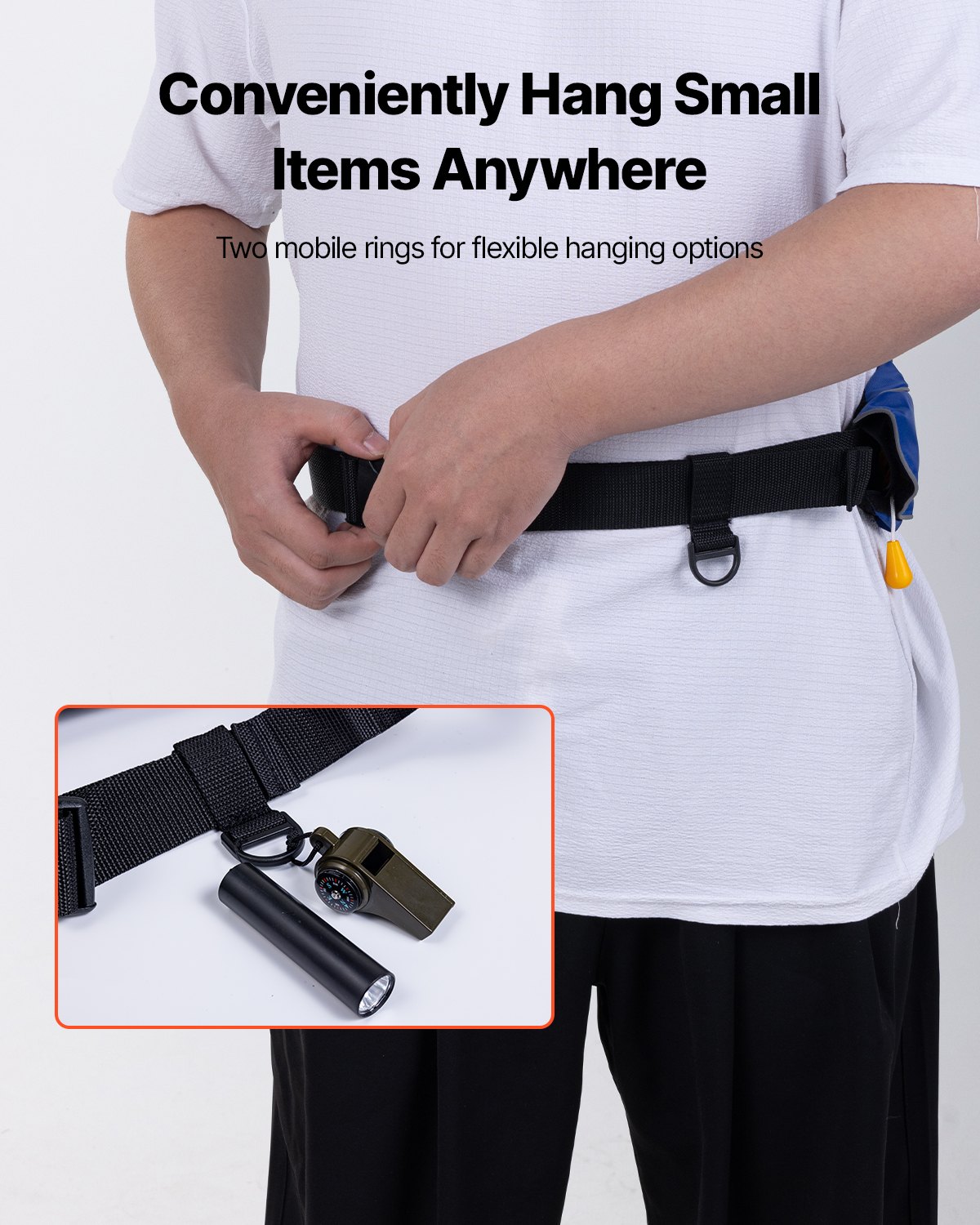 VEVOR Inflatable Life Belt – Compact, Safe & Reusable