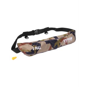 VEVOR Inflatable PFD Belt – Manual Waist Life Saver