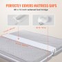 VEVOR Bed Bridge for Twin Beds – King Converter Kit, 80"x12"