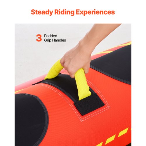 Towable Tubes for Boating 1-3 Riders Inflatable Boat Tubes and Towables ...