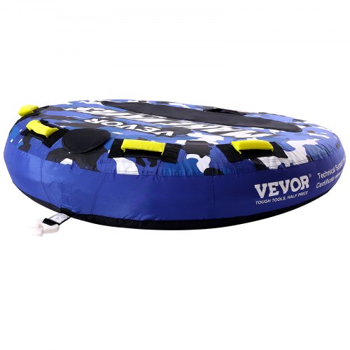 VEVOR Towable Tube for Boating, 340 lbs, 1-2 Riders Inflatable Boat ...