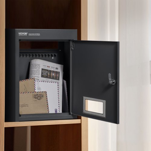 VEVOR Through The Wall Drop Box, Heavy Duty Steel Through the Wall ...