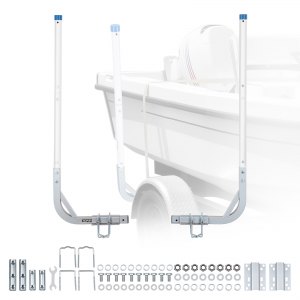 VEVOR Boat Trailer Guides, 30.5 in/47.5 in Height Guide Poles, 2PCS ...