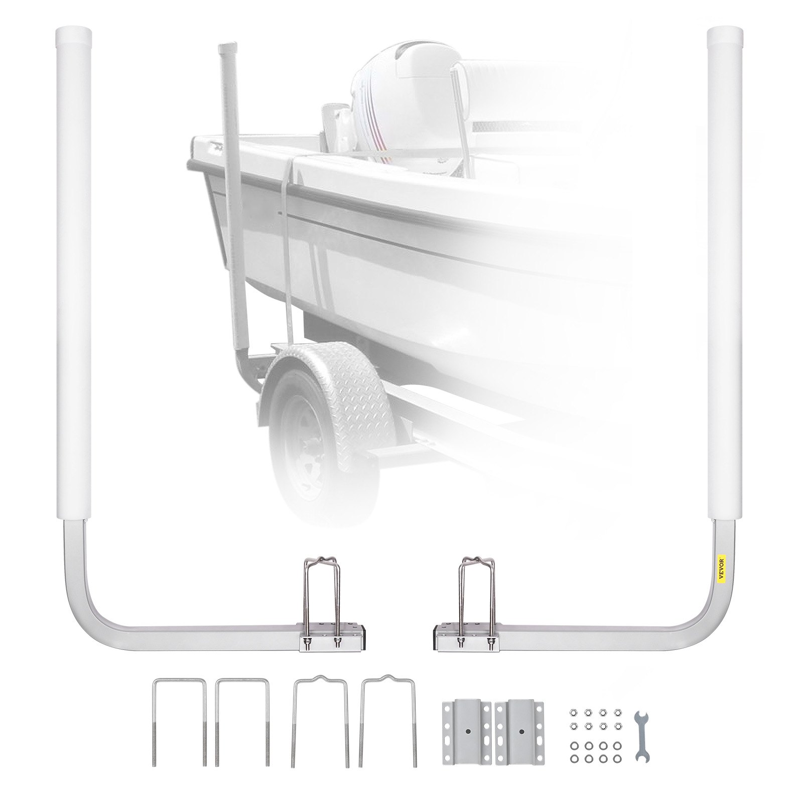 VEVOR Boat Trailer Guide, 40″ Adjustable Design Trailer Guide Poles ...