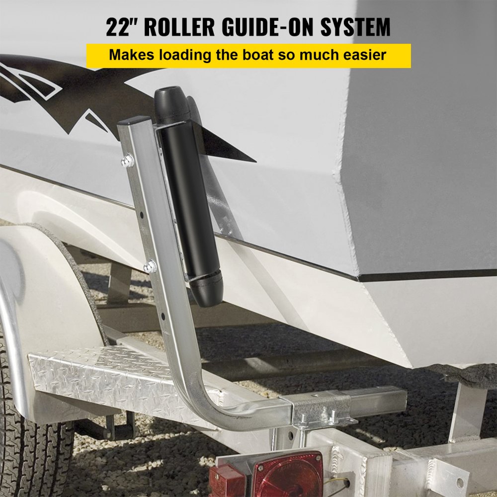 VEVOR Boat Trailer Guide ons, 2PCS Heavy-duty Roller Guide-on System ...