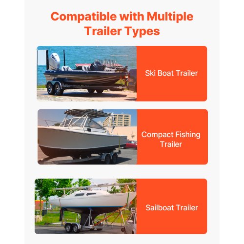 VEVOR Marine Trailer Assistant, 27.6” Flexibly Adjustable Bunk Guide ...