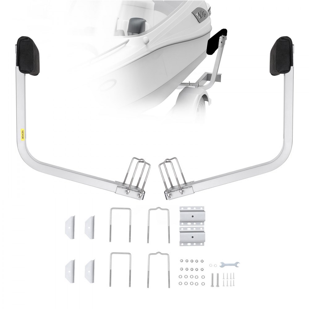 VEVOR Marine Trailer Assistant, 27.6” Flexibly Adjustable Bunk Guide ...