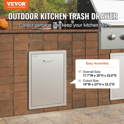 How Wide is a Kitchen Trash Drawer: Ultimate Size Guide 2025 - Kitchen