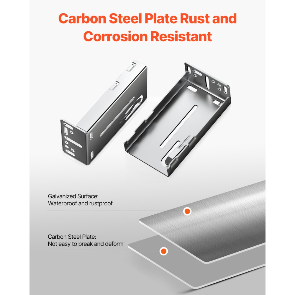 VEVOR Drawer Slide Brackets – 10 Pairs Heavy Duty, 100 LBS