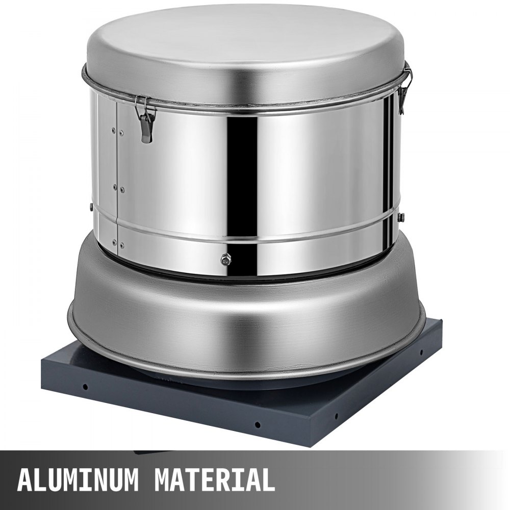 VEVOR 1400 CFM Roof Fan Up-blast Restaurant Exhaust Fan High Speed ...