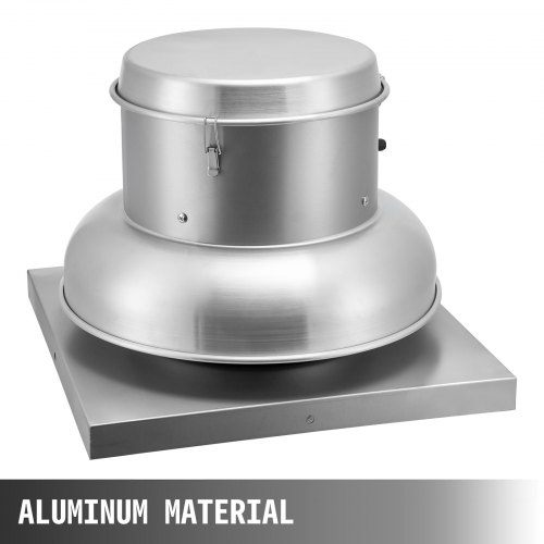 VEVOR 2400 CFM Roof Fan Up-blast Restaurant Exhaust Fan High Speed ...