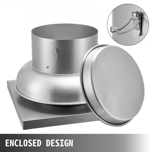 VEVOR 2400 CFM Roof Fan Up-blast Restaurant Exhaust Fan High Speed ...