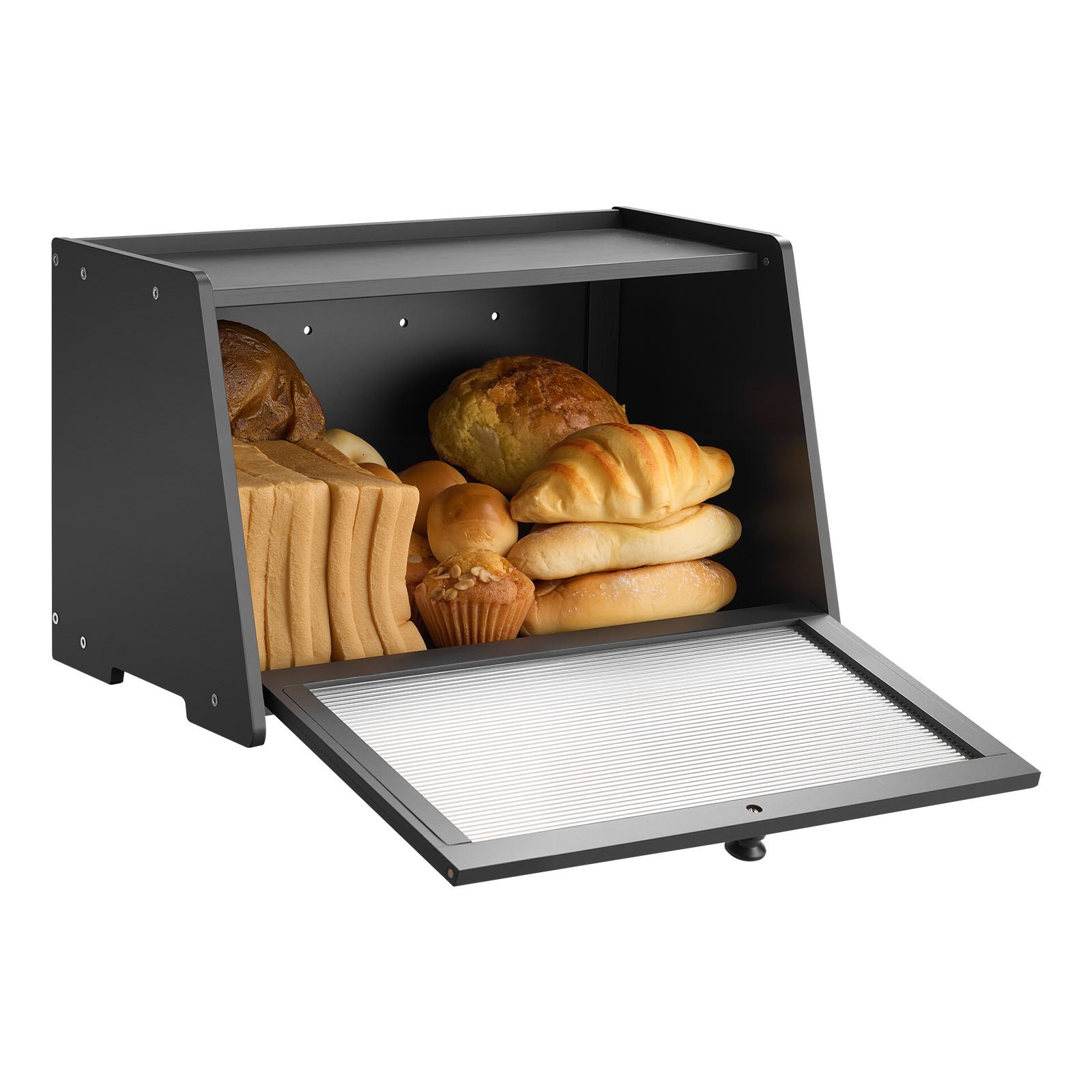 VEVOR Bread Box for Kitchen Counter – 16.5