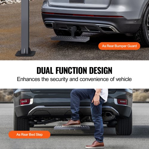VEVOR Hitch Step for 2" Receiver Universal Trailer Tow Rear Bumper ...