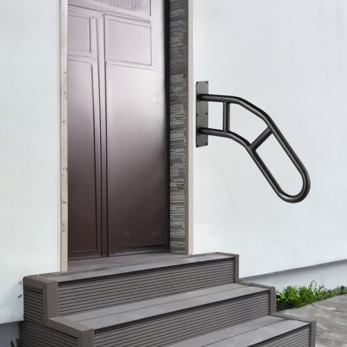 VEVOR Handrails for Outdoor Steps 32" Wall Mount Safety Railings for 1 ...