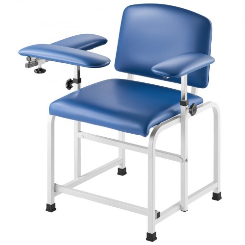 VEVOR Phlebotomy Chair Blood Draw Chair with Adjustable Armrests and ...