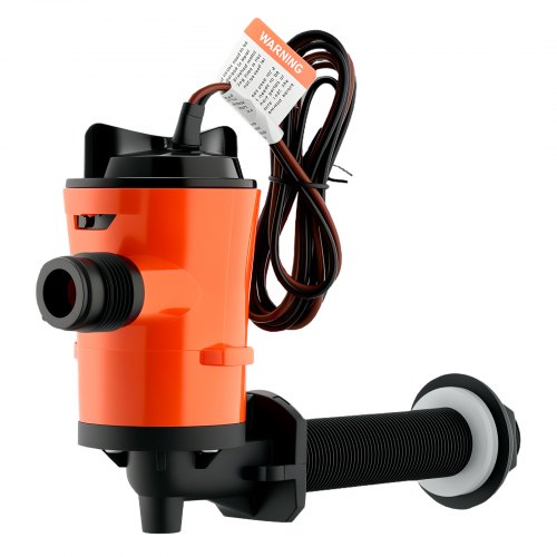 Livewell Pump for Boat 12V 800 GPH 90° Livewell Aerator Pump Baitwell ...