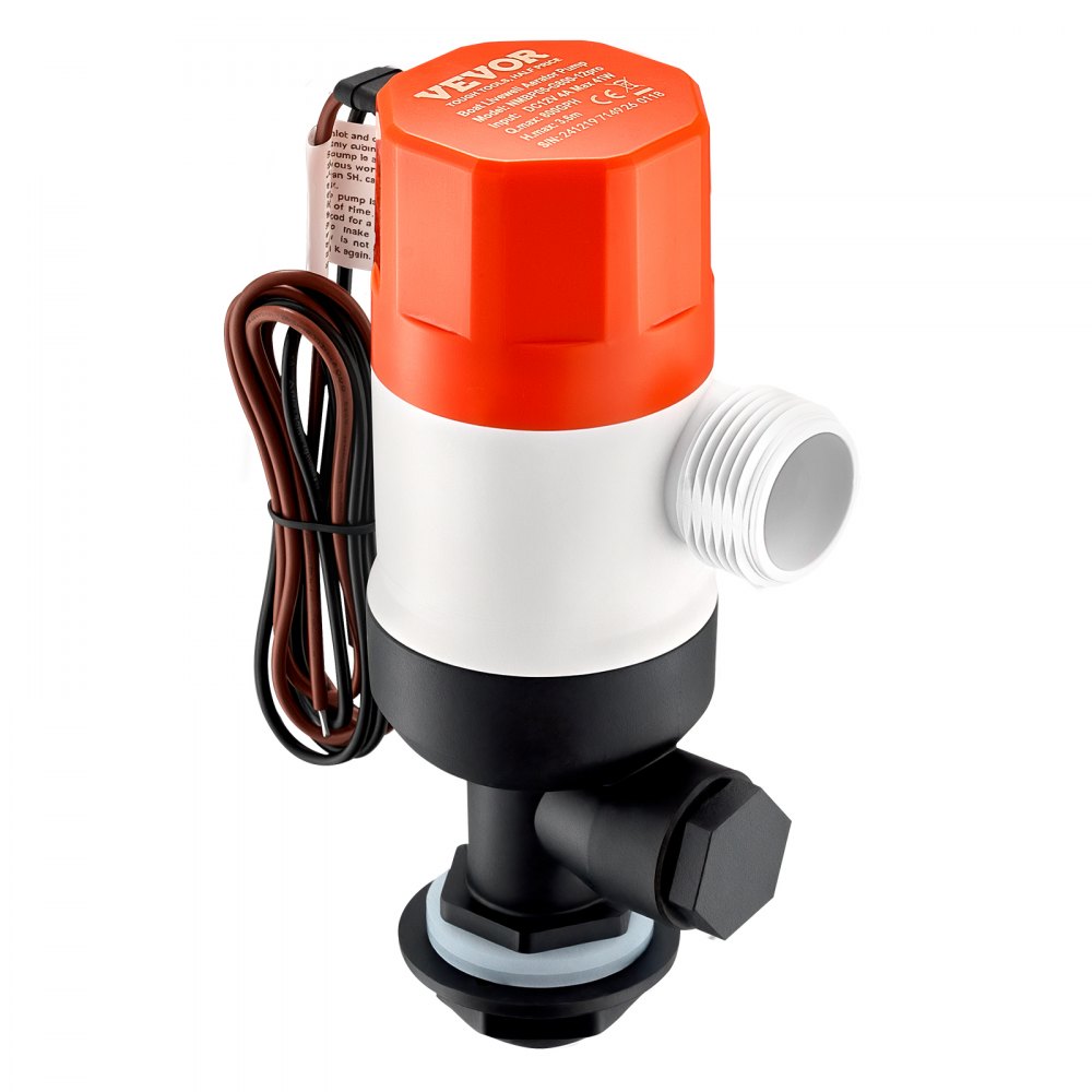VEVOR Recirculating Pump for Livewell – 12V, 800 GPH