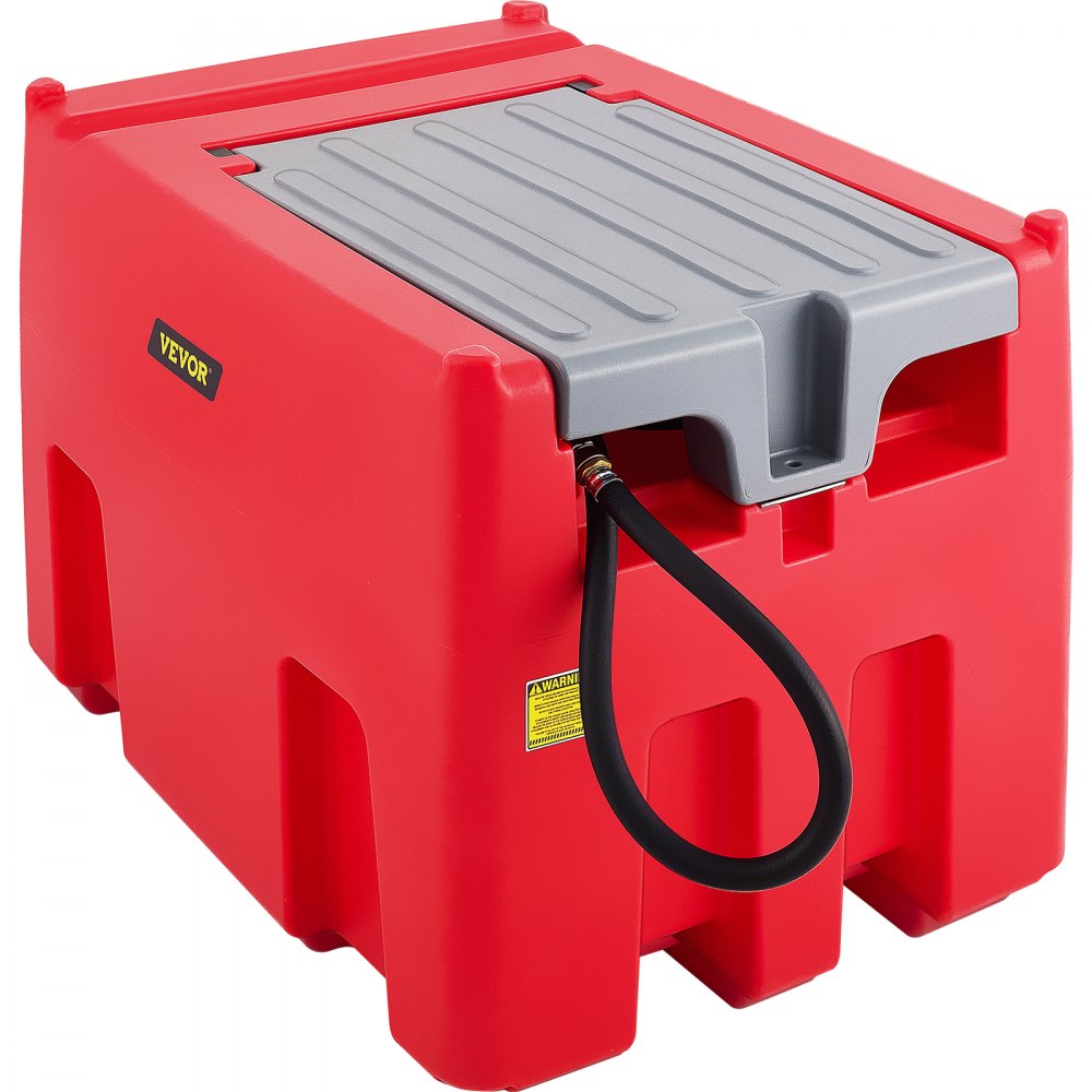 VEVOR Portable Diesel Tank, 116 Gallon Capacity, Diesel Fuel Tank with ...