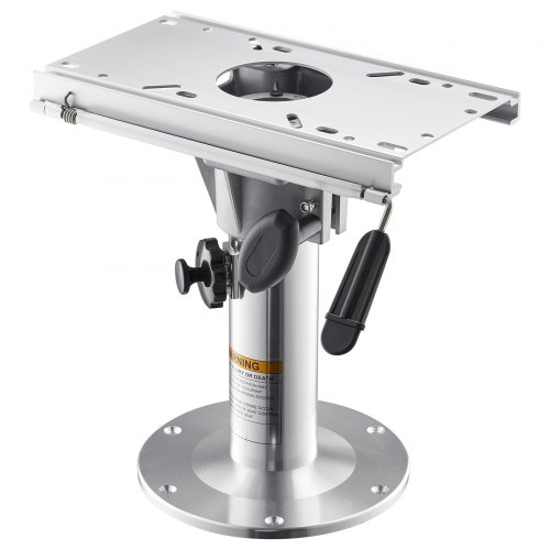 VEVOR Boat Seat Pedestal 13.39-19.2 Inches Height Adjustable Boat Seat ...