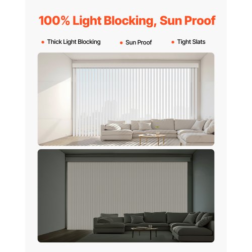 Vertical Blind Replacement Slats 10 Pcs Blind Slats Adjustable Smooth ...