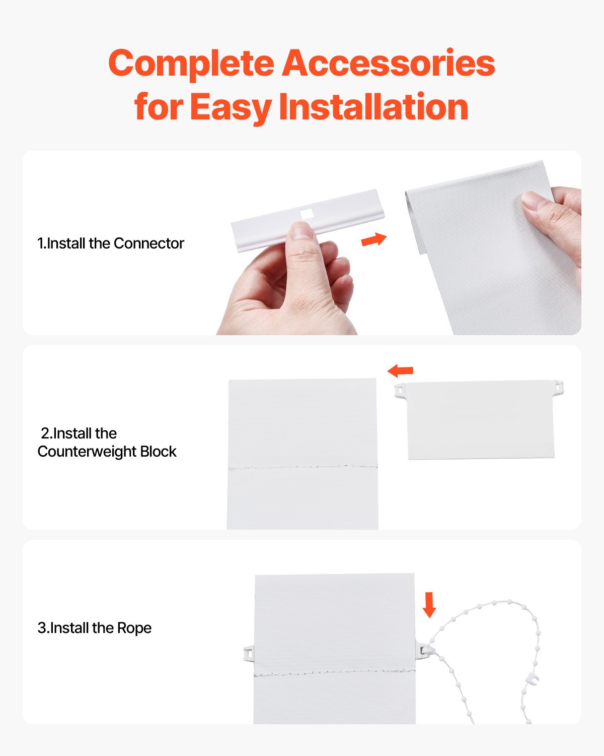VEVOR Vertical Blind Replacement Slats, 10 Pcs Blind Slats with ...