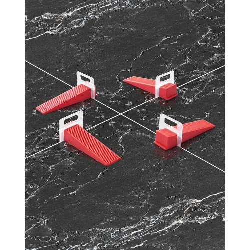 VEVOR Tile Leveling System Clips, 2000-Piece 1/16" Tile Spacers Clips ...