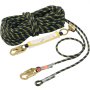 VEVOR Vertical Lifeline, 150ft (45.7m) Outdoor Climbing Rope 30KN ...