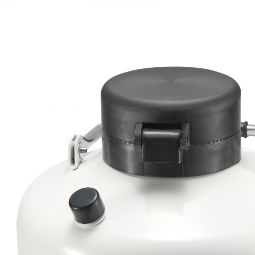 VEVOR Liquid Nitrogen Tank 6 L Aluminum Alloy LN2 Container Dewar 6 ...