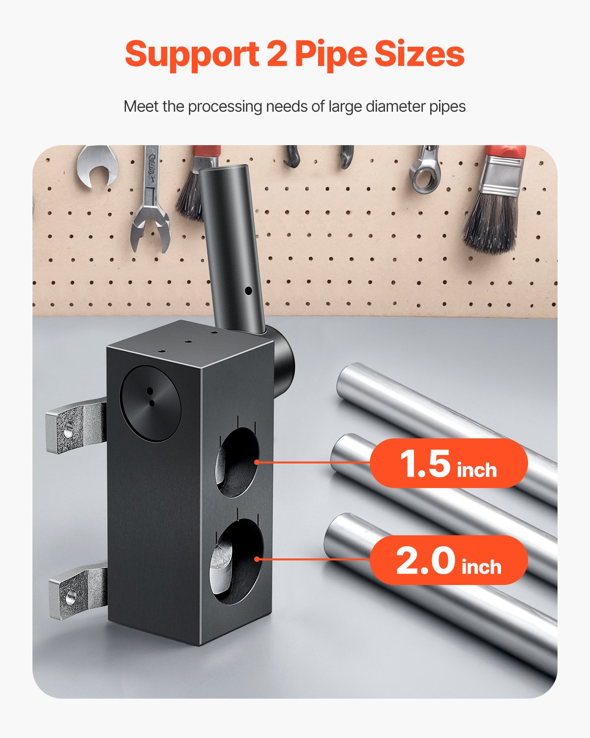 Pipe Notcher Tubing and Pipe Notcher for 1.5/2-inch Pipes Notching Tool ...