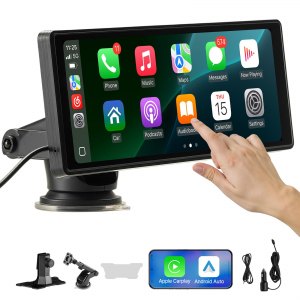 VEVOR 10" Touch Screen Car Stereo – 12V Power, 1600 x 600P